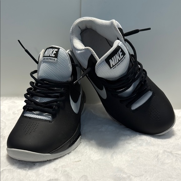 Nike | Shoes | New Nike Air Visi Pro 6 Black And Grey Basketball ...